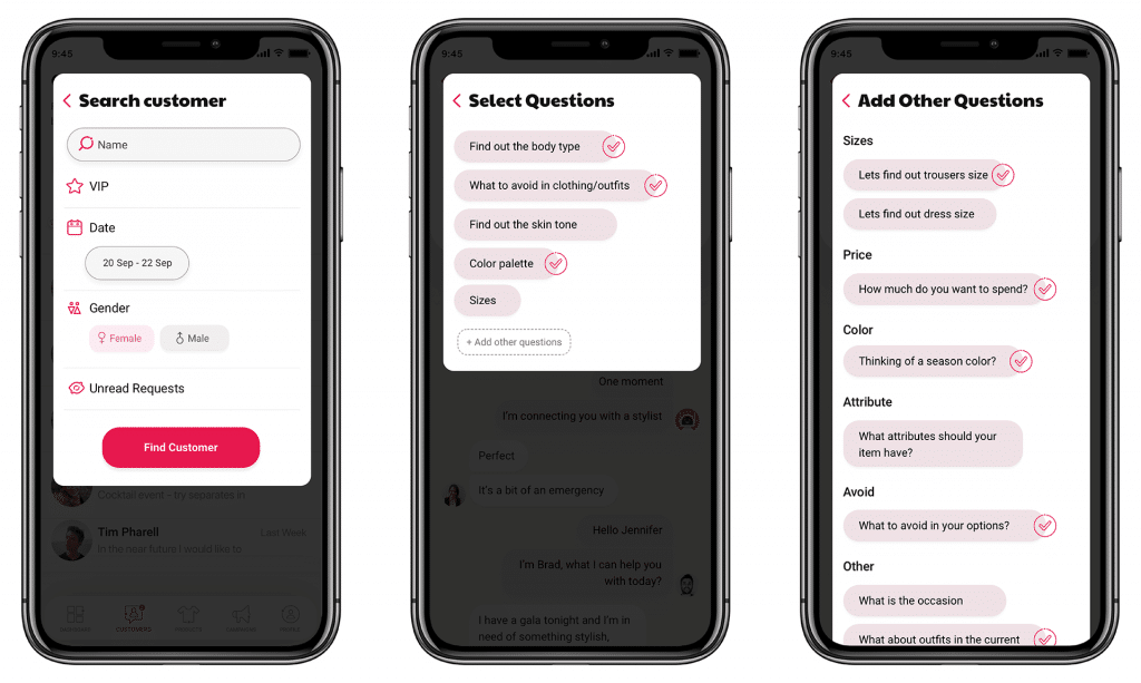 preset questions - Intelistyle
