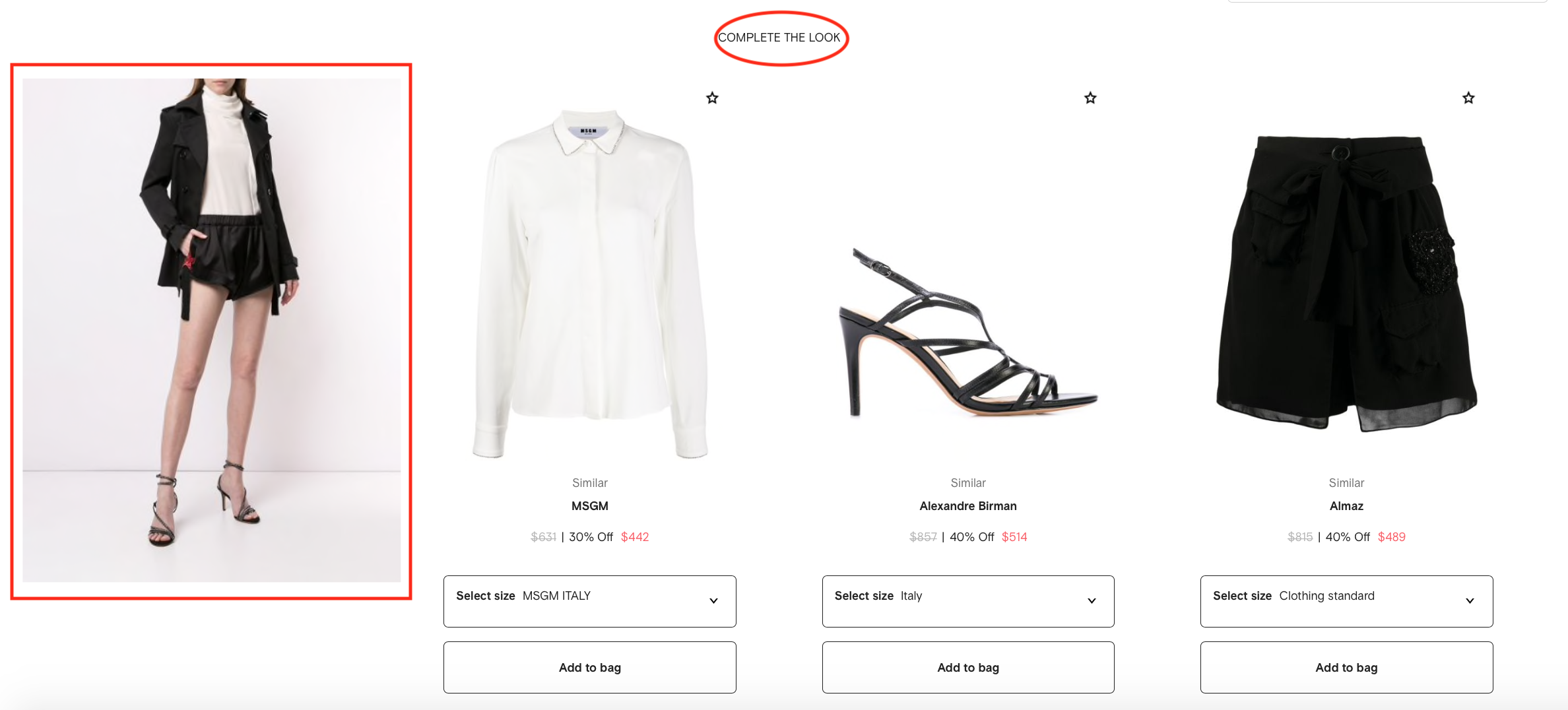 Complete The Look Recommendations: How to Maximize conversion